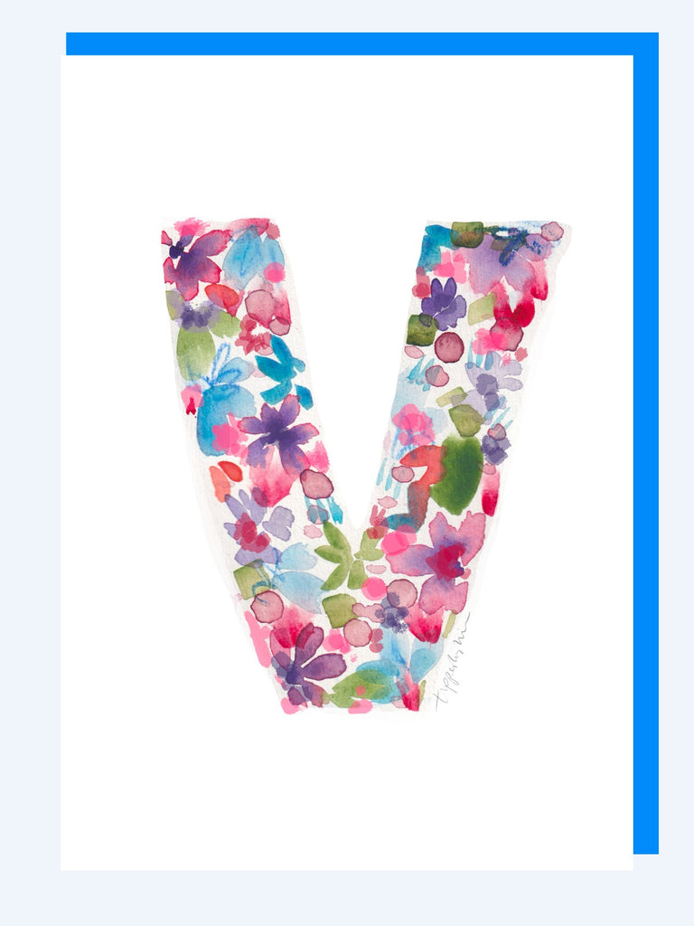 V letter greetings card – Tipperleyhill